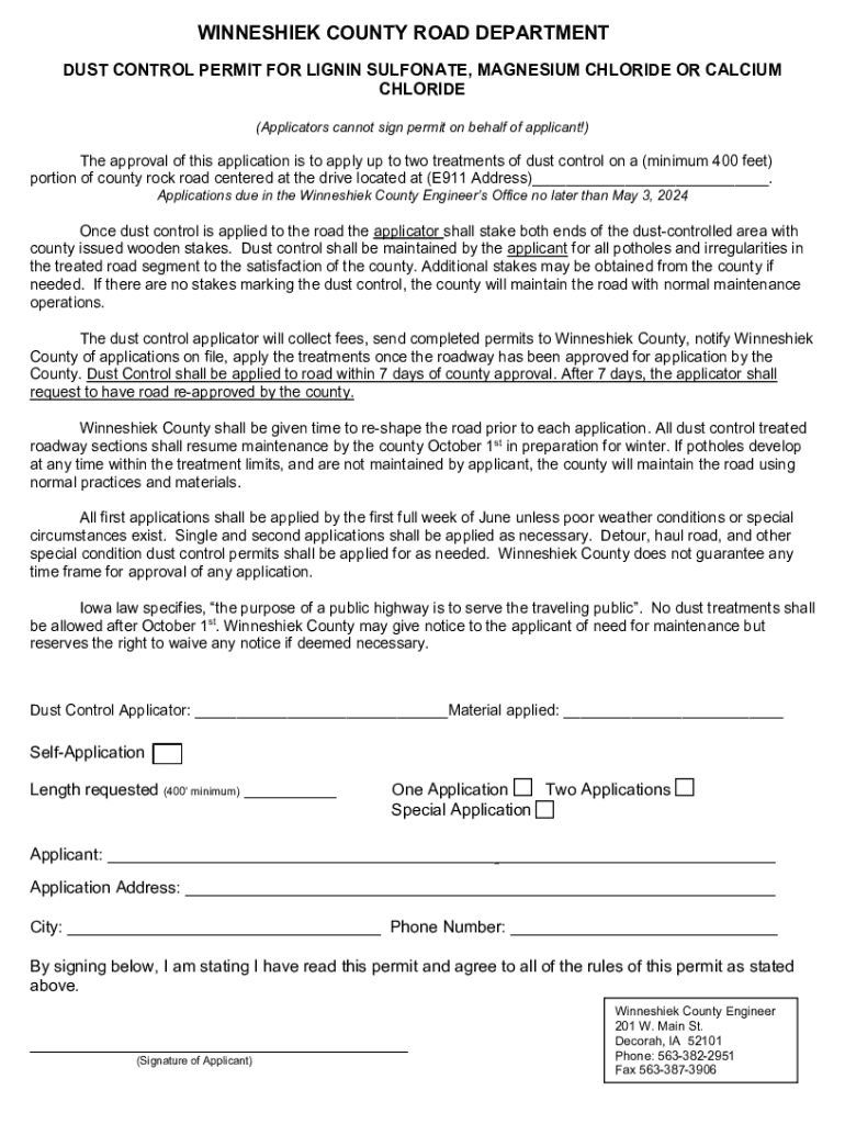 Fillable Online FAQsWhat type of dust control is available? Fax Email Print - pdfFiller