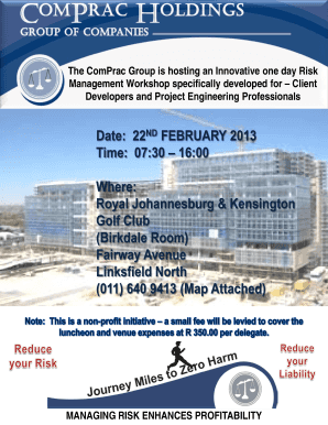Fillable Online The ComPrac Group is hosting an Innovative one day Fax ...
