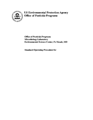 Fillable Online US EPA - SOP for Customer Feedback Describes policy and ...
