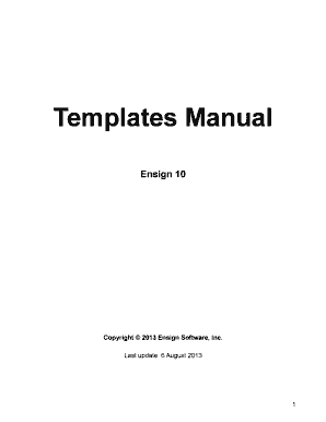 Fillable Online Templates Manual Fax Email Print - pdfFiller