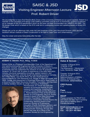 Fillable Online Draft 1 - Visiting Engineercdr - saisc Fax Email Print ...