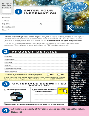 Fillable Online Enter now - Keystone Fax Email Print - pdfFiller