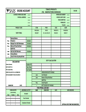 Fillable Online Form DA 260 (VM) - Sars Fax Email Print - pdfFiller