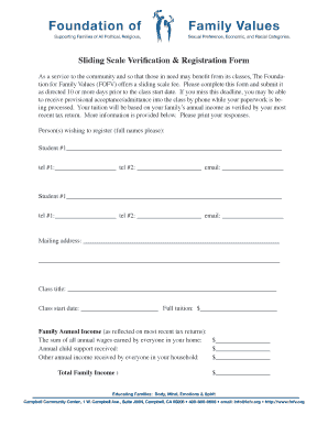 Fillable Online fofv Foundation of Family Values Fax Email Print ...