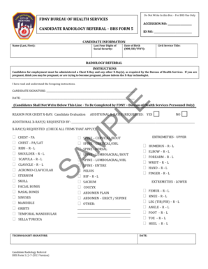 Fillable Online home2 nyc Bhs form 5 - home2 nyc Fax Email Print ...