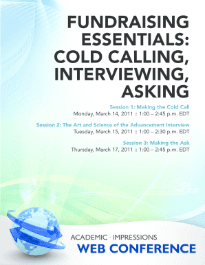 Fillable Online COLD CALLING, Fax Email Print - pdfFiller