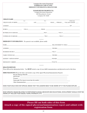 Fillable Online lexingtonma Please fill out both sides of this form Attach a copy of the signed ...
