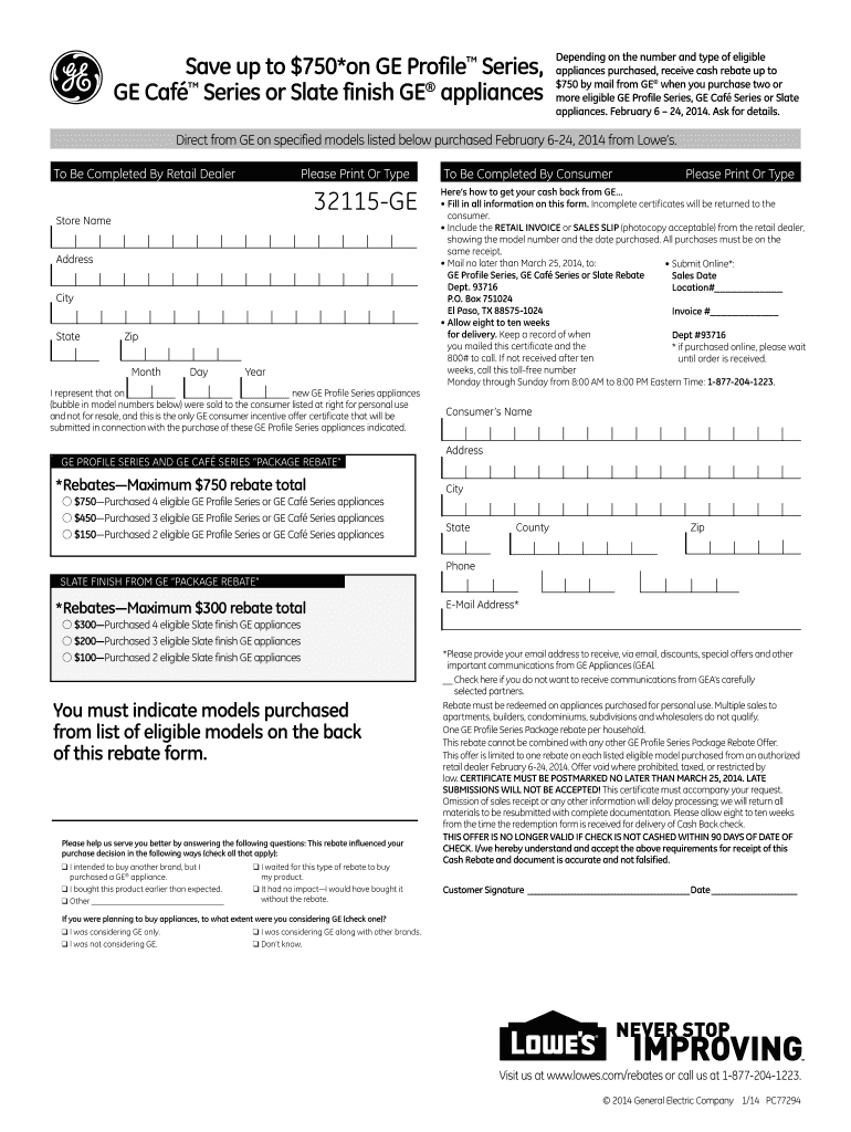 Fillable Online 32115-GE Fax Email Print - pdfFiller