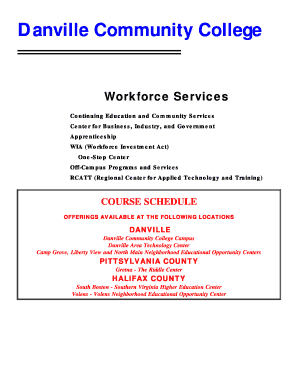 Fillable Online learn dcc vccs Workforce and CBIG - Virginia Community ...