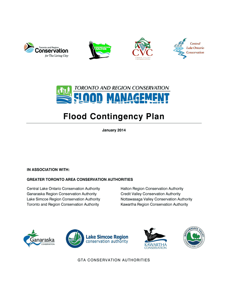 Fillable Online Flood Contingency Plan Fax Email Print - pdfFiller
