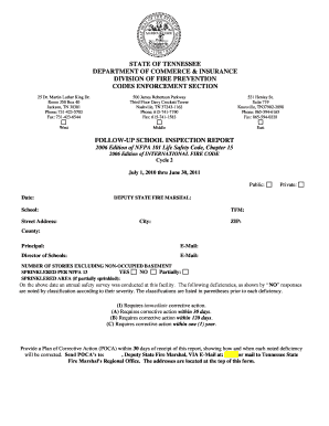 inspection report writing Forms and Templates - Fillable & Printable ...