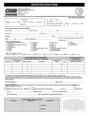 Fillable Online REGISTRATION FORM - Virtual Educ Fax Email Print ...