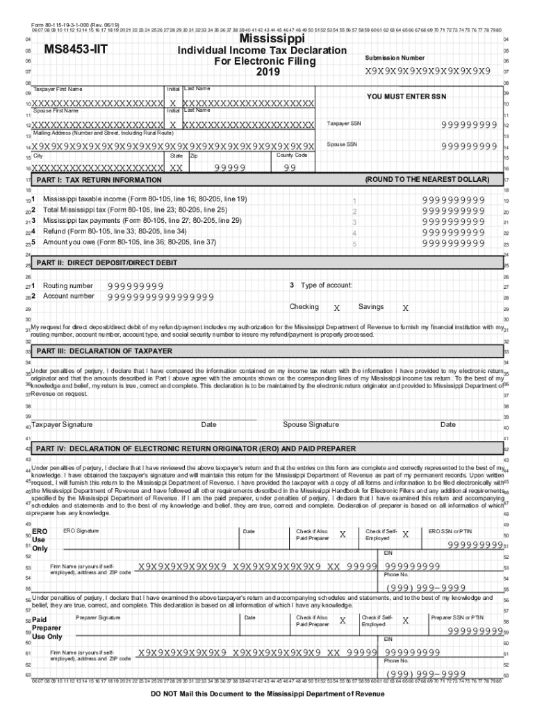Fillable Online MSST.TY19.Forms.Individual Fax Email Print - pdfFiller
