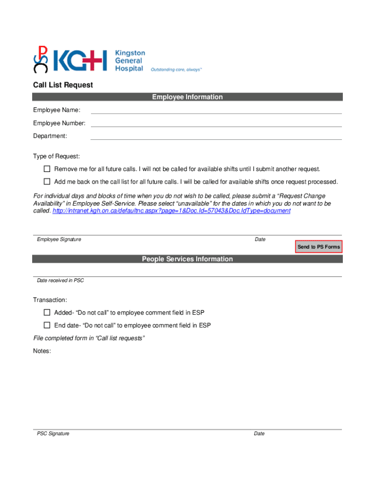 Fillable Online Absence request form - Local 99 Fax Email Print - pdfFiller