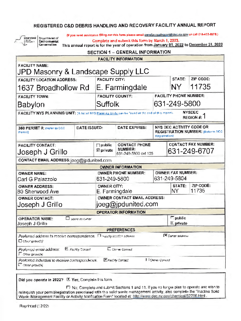 Fillable Online JPD Masonry & Landscape Supply LLC Registered ...