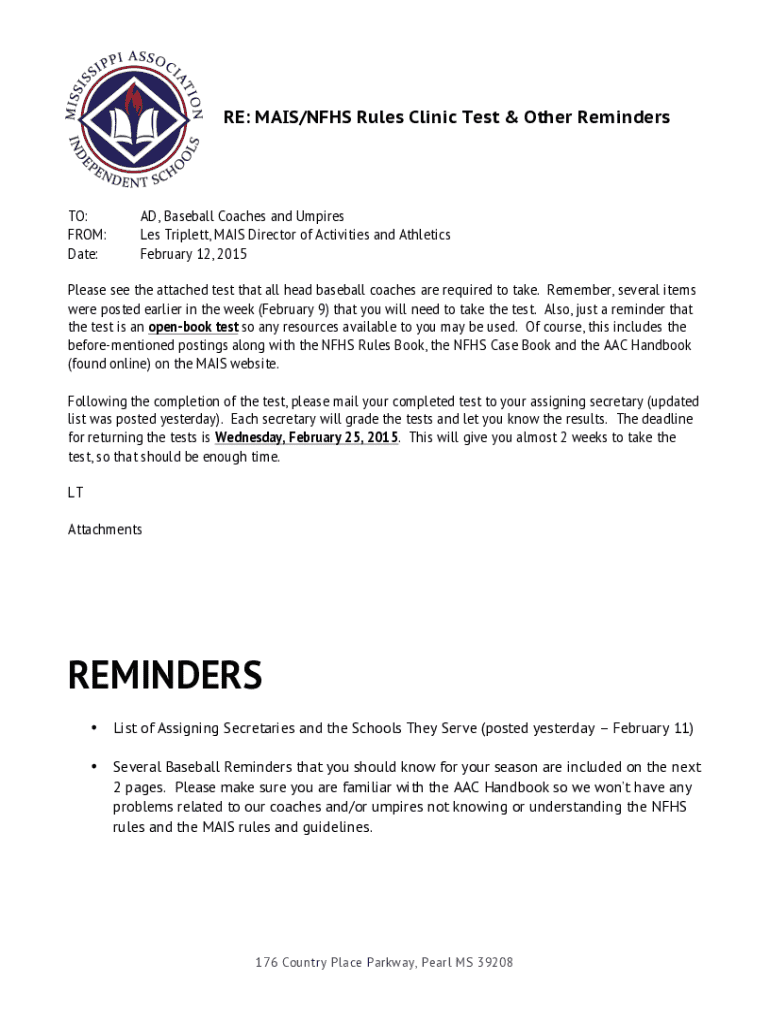 Fillable Online newsite msais Announcing the 2022 All-MAIS Pre-Season ...