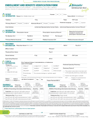 Fillable Online Immunology Support - Enrollment and Benefits ...