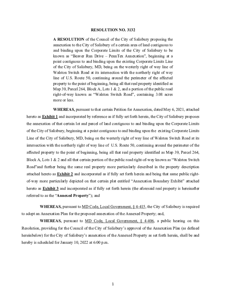 Fillable Online City Council adopts annexation moratorium, aims to form ...