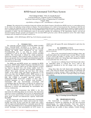 Fillable Online (PDF) Electronic Toll Collection System based on Radio ...