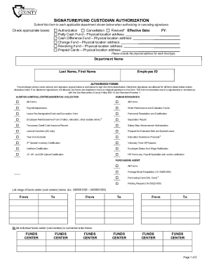 Fillable Online SIGNATURE/FUND CUSTODIAN AUTHORIZATION Fax Email Print ...