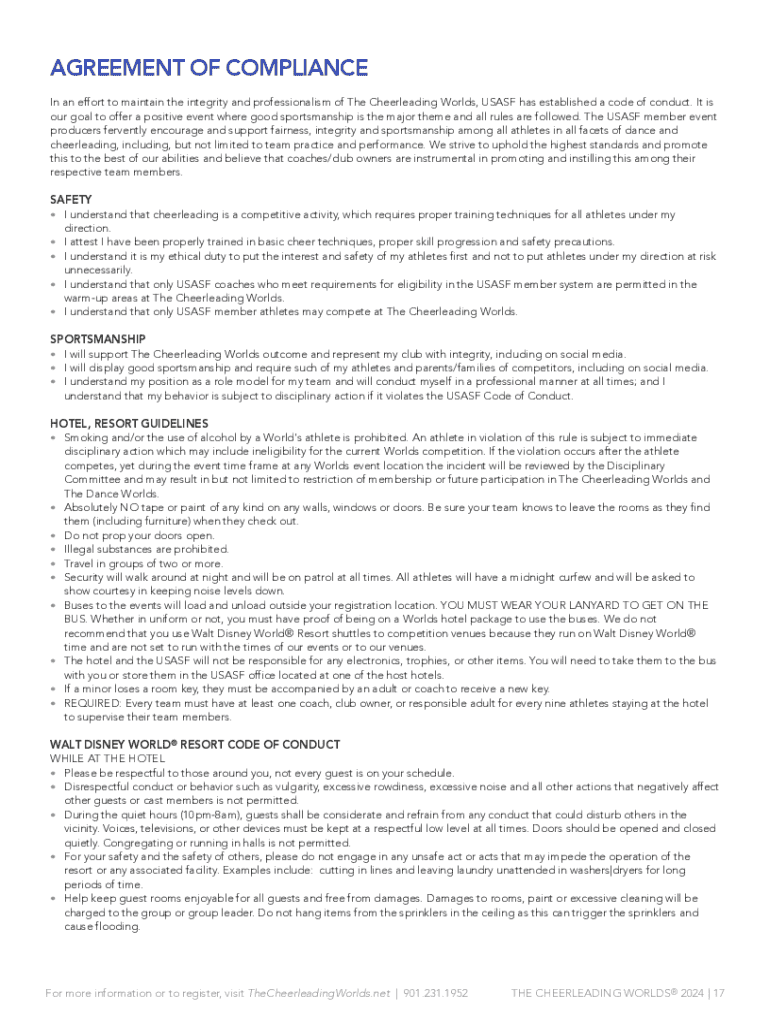 Fillable Online Agreement of Compliance Sample Contracts Fax Email ...