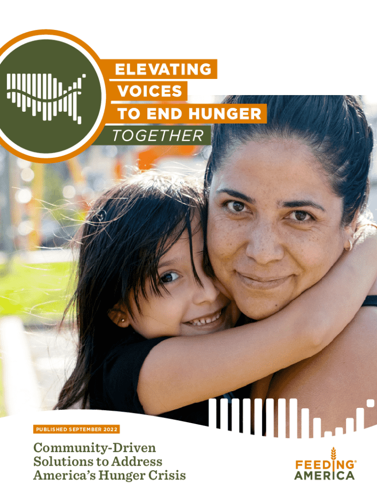 Fillable Online Community-Driven Solutions to Address America's Hunger ...