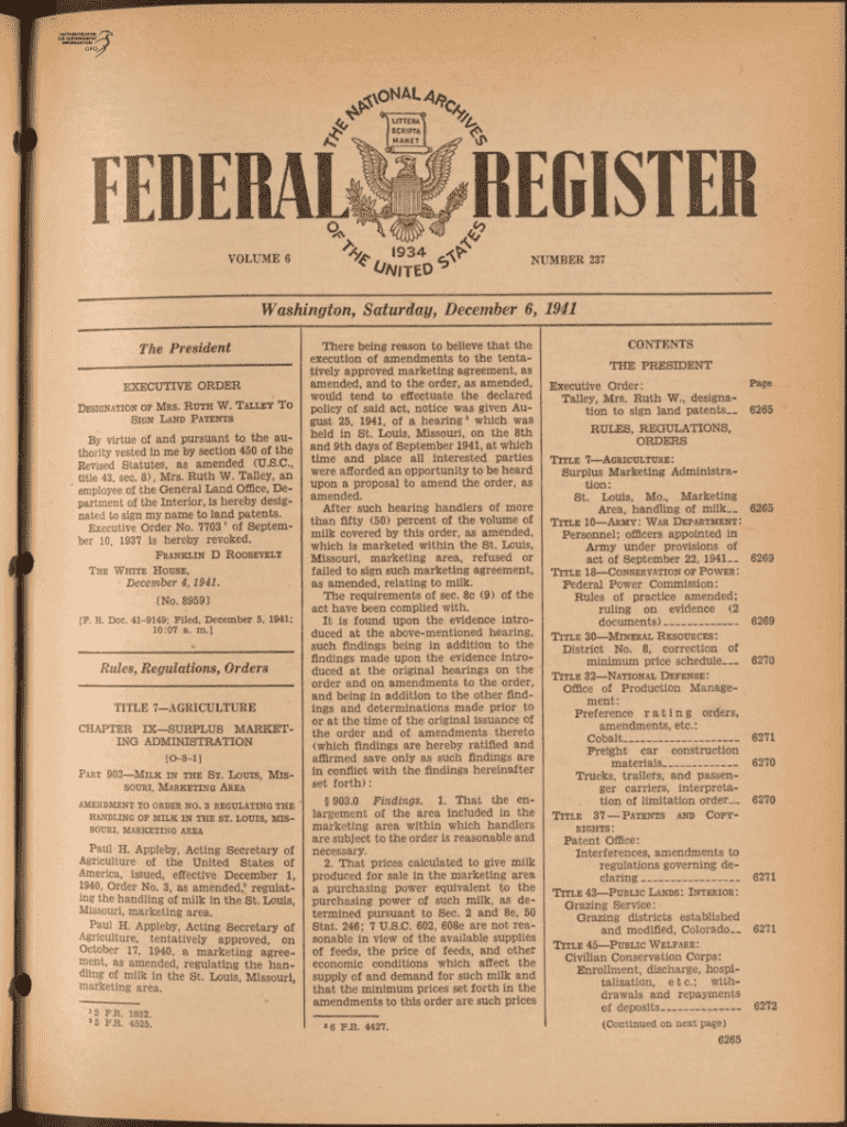 Fillable Online Executive Order 8802Fair Employment Practices, Racial ...