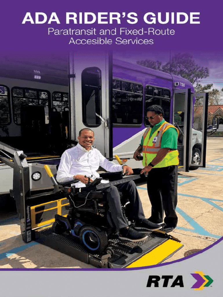 Fillable Online New Orleans Regional Transit Authority - Ride With Us ...