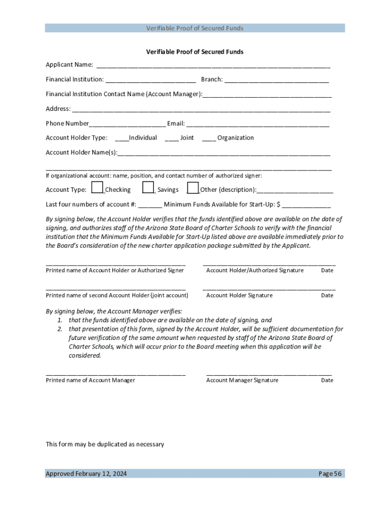 Fillable Online asbcs az Trust fund verification: Ensuring a Legitimate ...