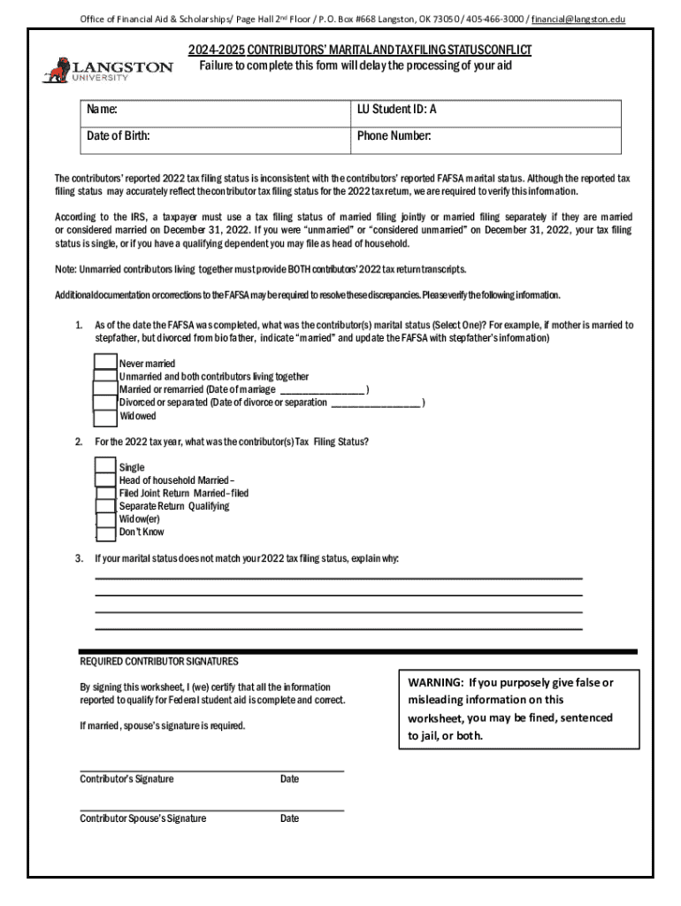 Fillable Online Financial Aid and Scholarship Forms Fax Email Print ...