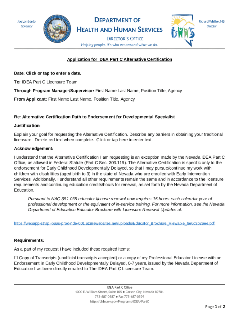 Nevada HCBS Settings Rule Implementation Response - dhhs nv Doc ...