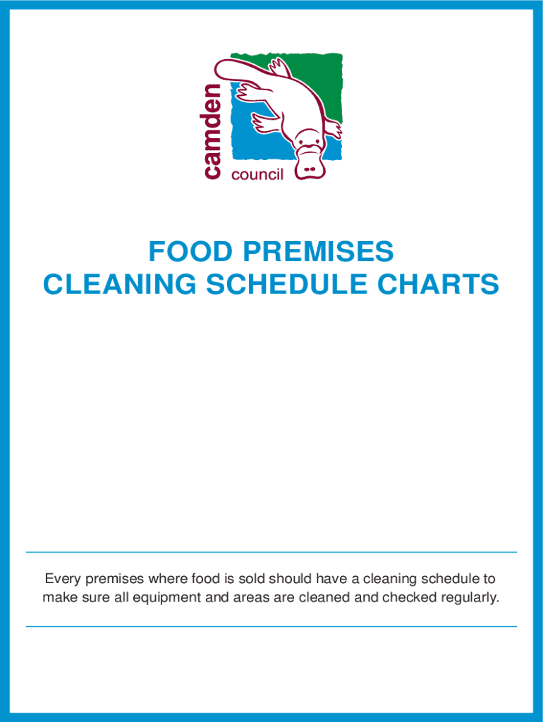 Fillable Online Restaurant Cleaning Checklist: Useful Tips for Food ...
