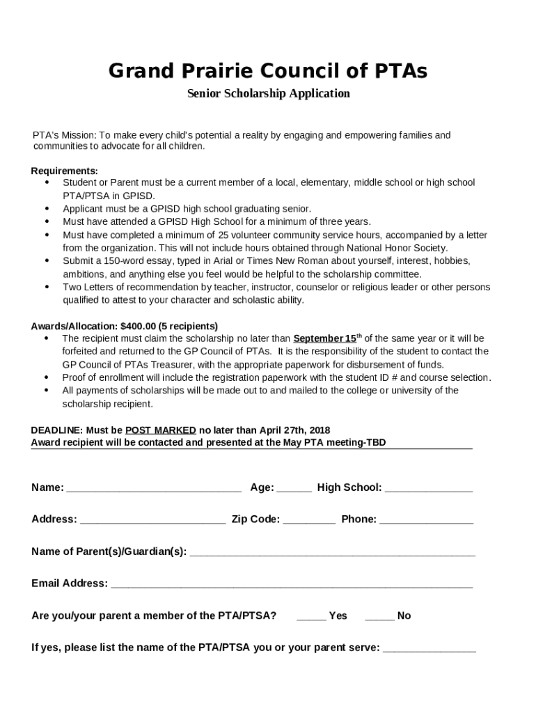 Learn About Our Mission - Texas PTA - every child. one ... Doc Template ...