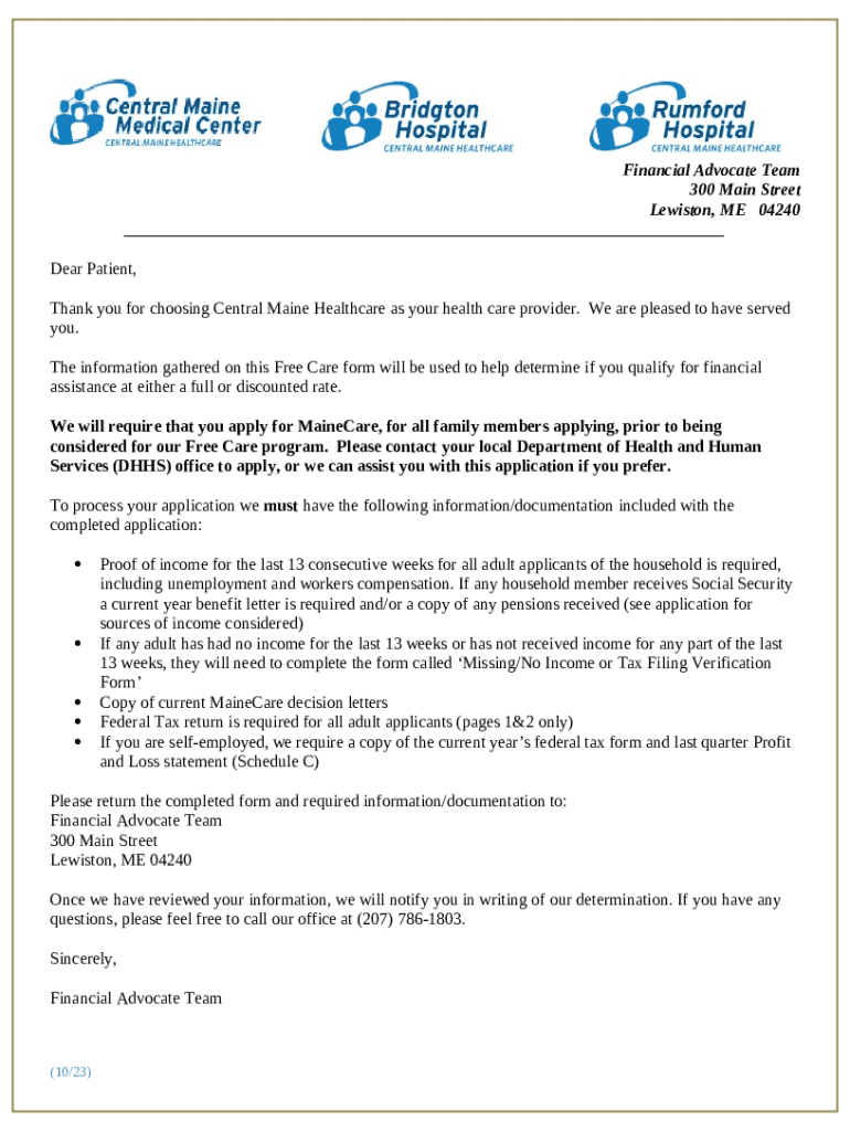 CMMC ER Department Doc Template | pdfFiller