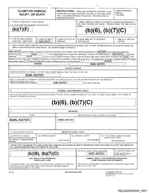 Fillable Online Instructions for Completing Standard Form 95 Fax Email ...