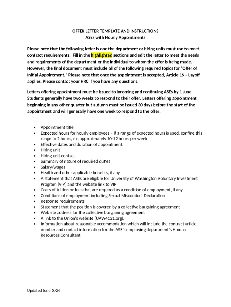 sample offer letter- externalnon exempt/hourly regular ... Doc Template ...