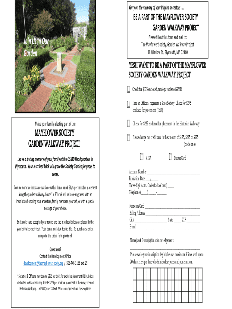Fillable Online Steps You Need to Take to Join the Mayflower Society ...