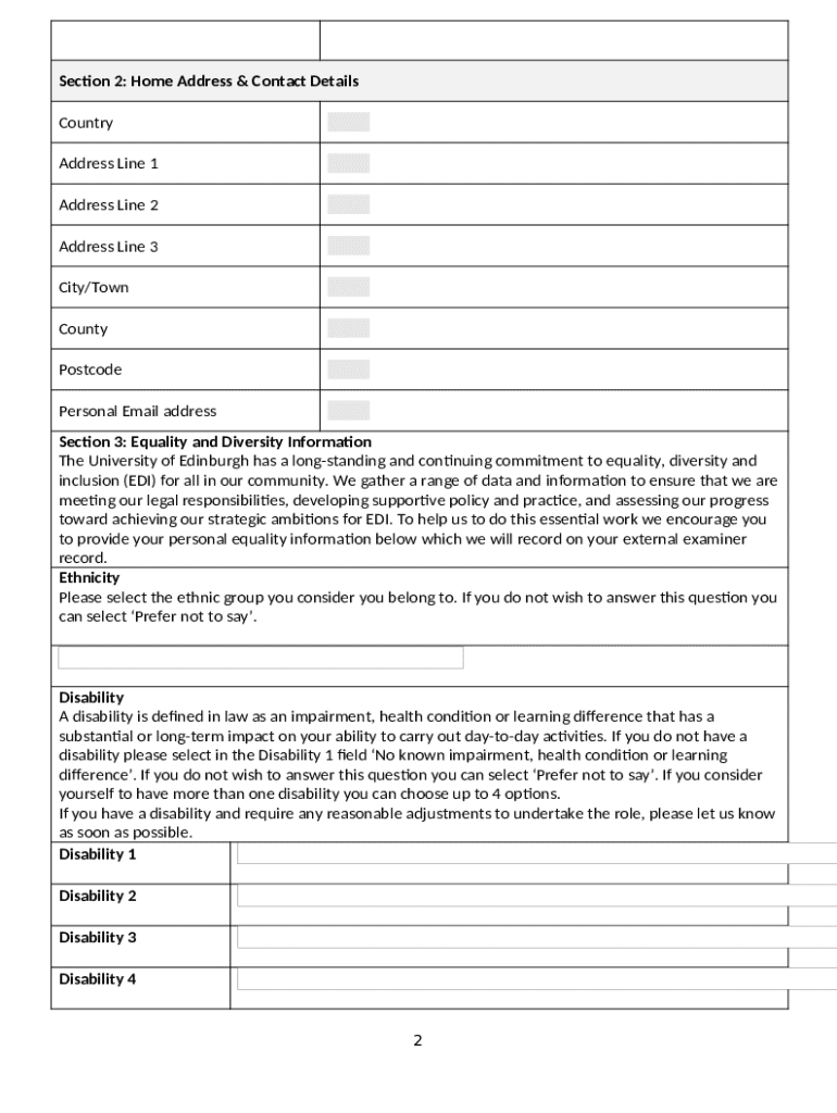 Claim Guidance for External Examiners Doc Template | pdfFiller