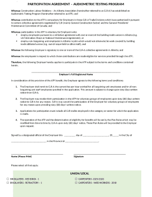 Hearing Conservation Program for Construction Workers Doc Template ...
