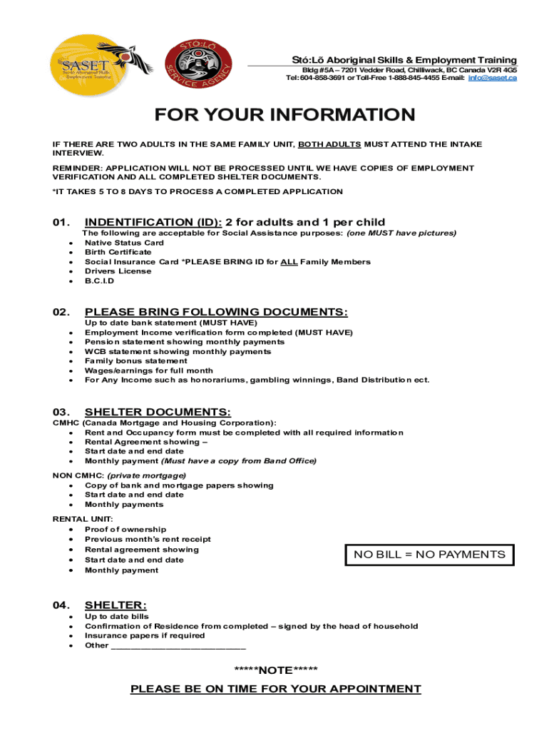 Fillable Online St:L Aboriginal Skills & Employment Training - Pathways Fax Email Print - pdfFiller