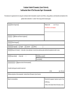 Application Guidelines for Doctoral Degree Conferral Doc Template | pdfFiller
