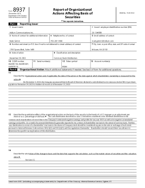 Fillable Online Actions Affecting Basis of Fax Email Print - pdfFiller