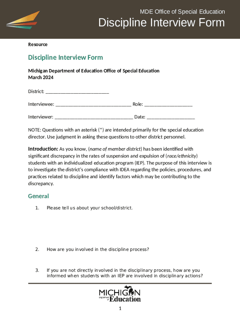 Discipline Interview - Catamaran Training Site Doc Template | pdfFiller