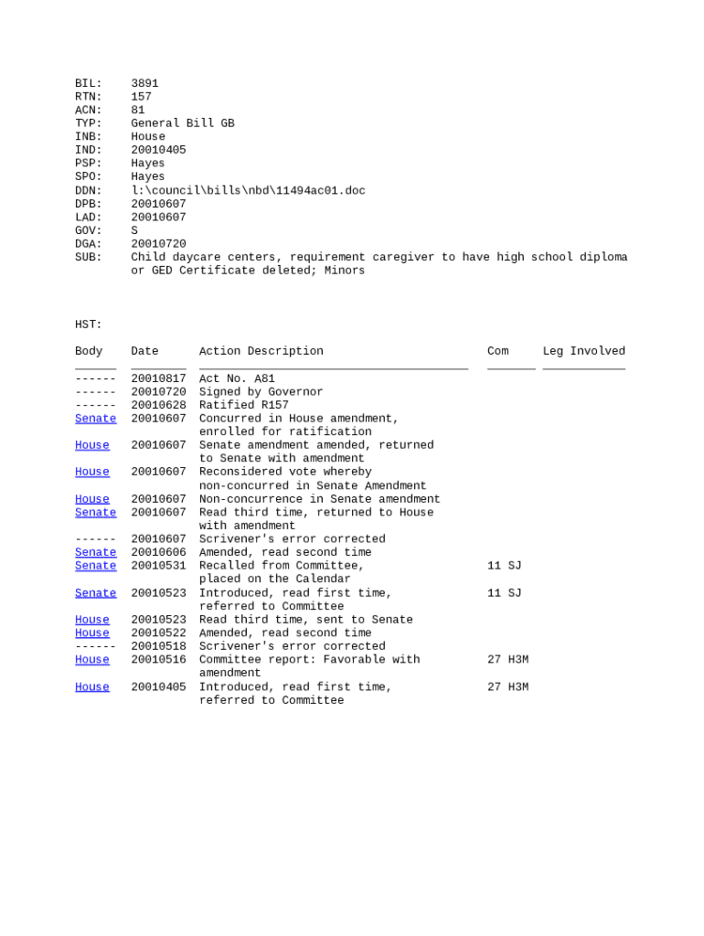 Child daycare centers, requirement caregiver to have high ... Doc Template | pdfFiller