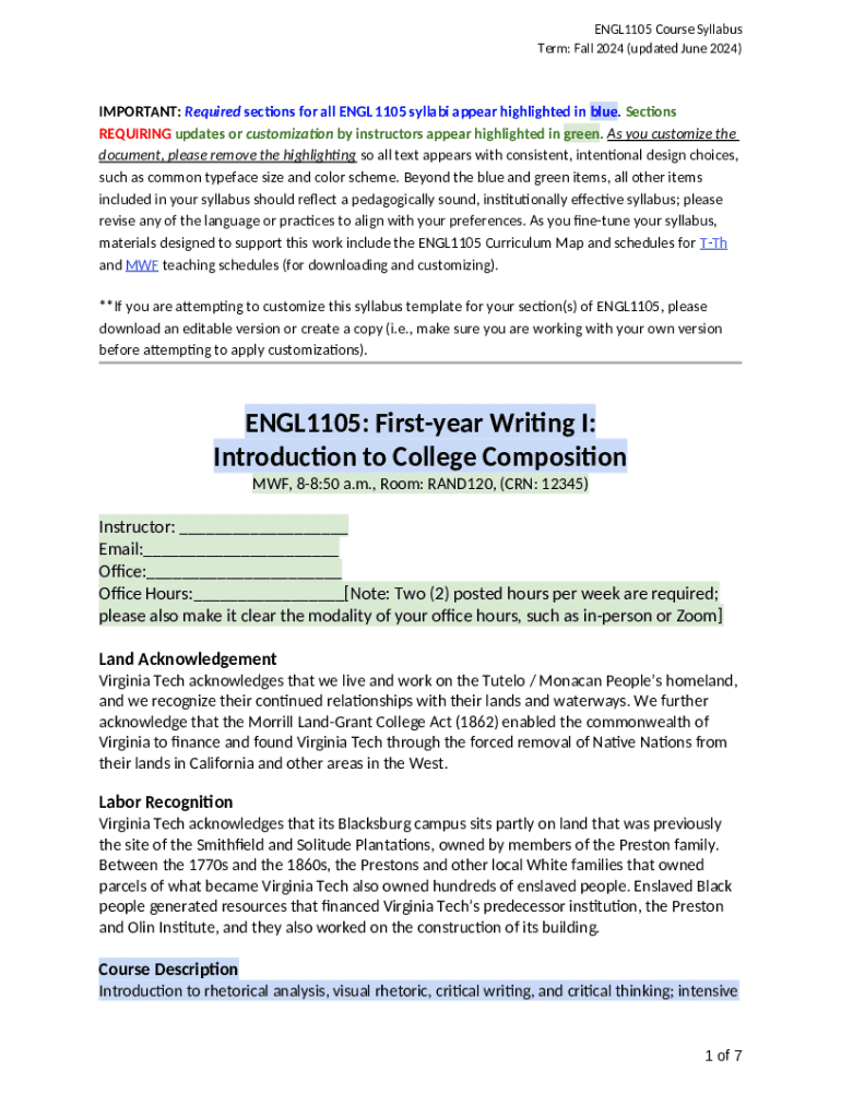 What makes the first-year seminar high impact? Doc Template | pdfFiller