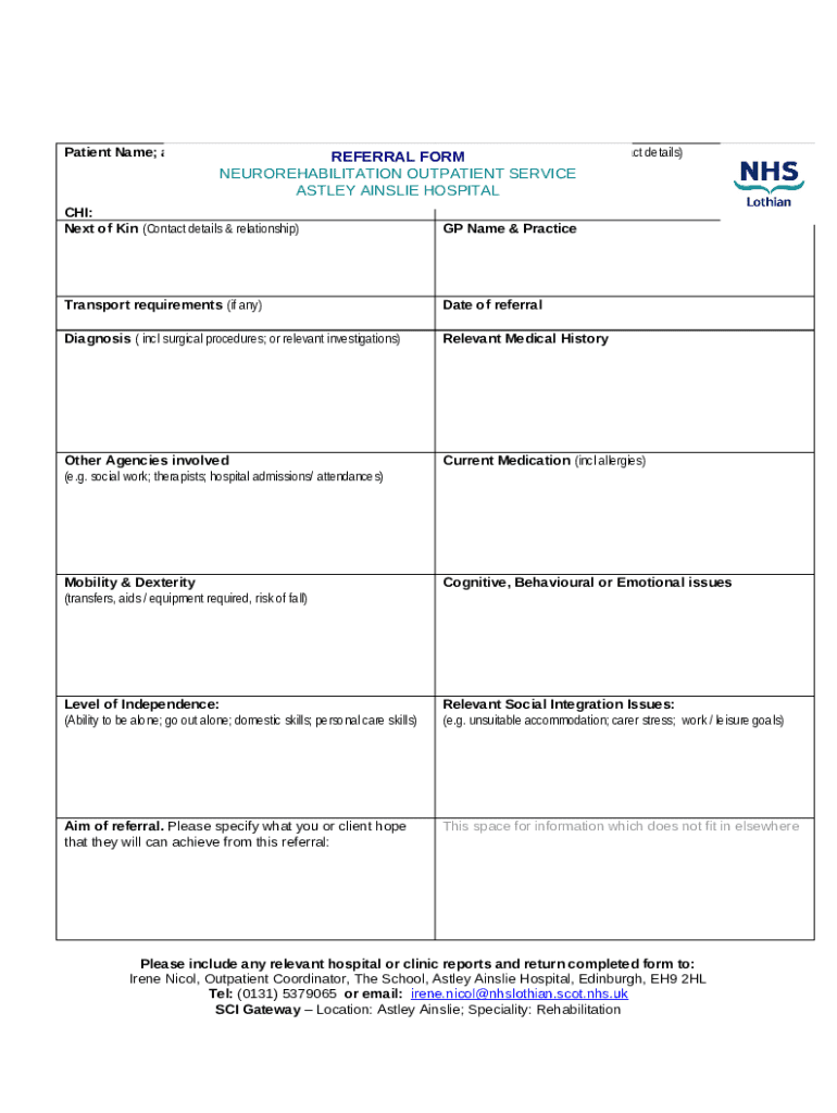Referral Authorization Guide Doc Template | pdfFiller