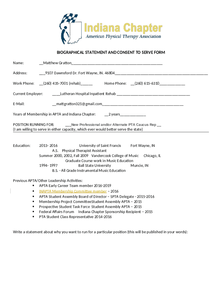 Bio-Consent-Matthew-Gratton.docx Doc Template | pdfFiller