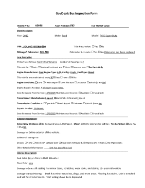 Fillable Online Retirement Vehicle Form -583 Fax Email Print - pdfFiller