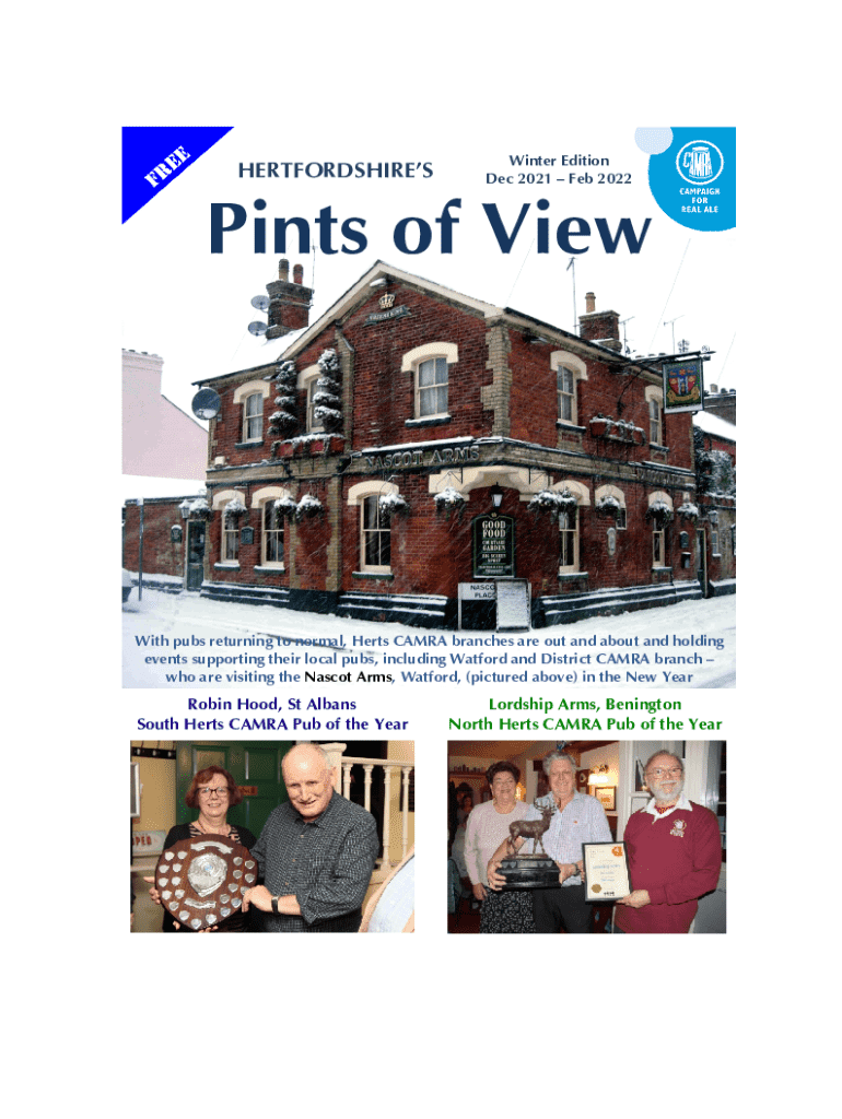 Fillable Online southherts camra org Pub Map for Herts Branches ...