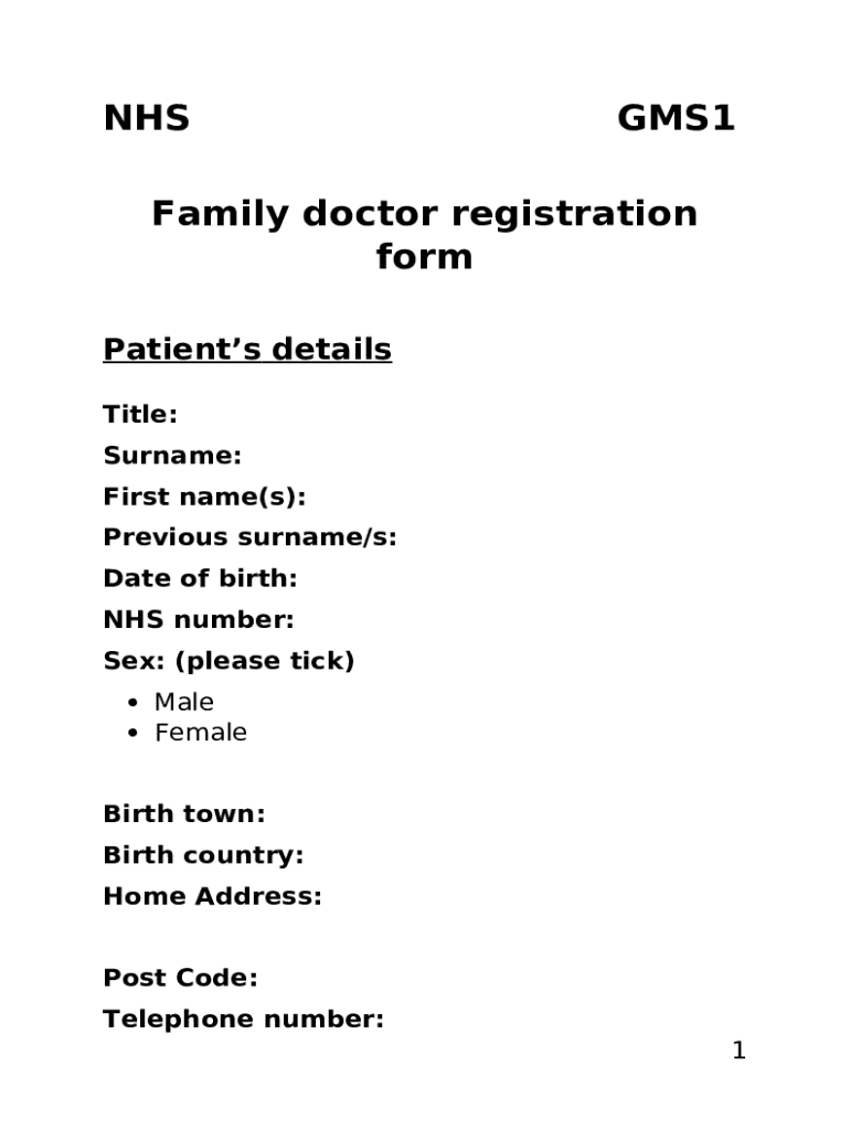 The letter that got my GP practice to finally change ... Doc Template | pdfFiller